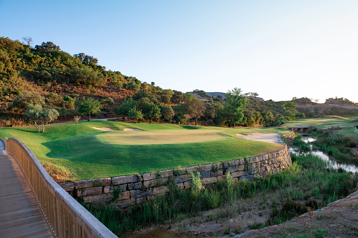 Golf Course at Ombria - near Faro, Algarve, Portugal